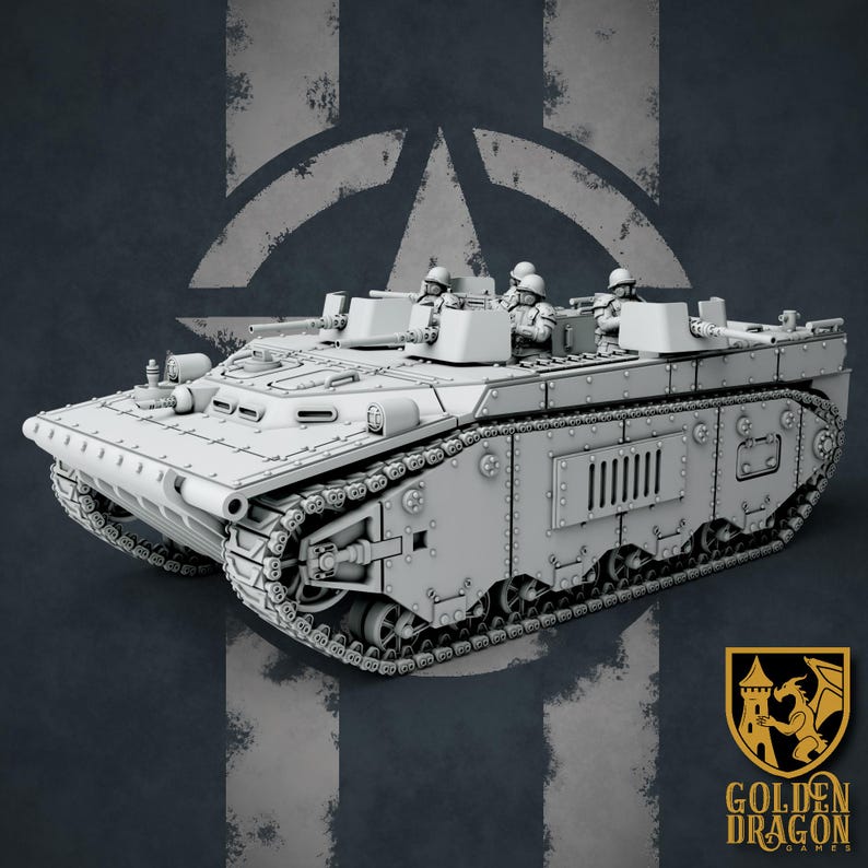 United States - M39 Buffalo Landing Vehicle - Marcher: Empires at War ...