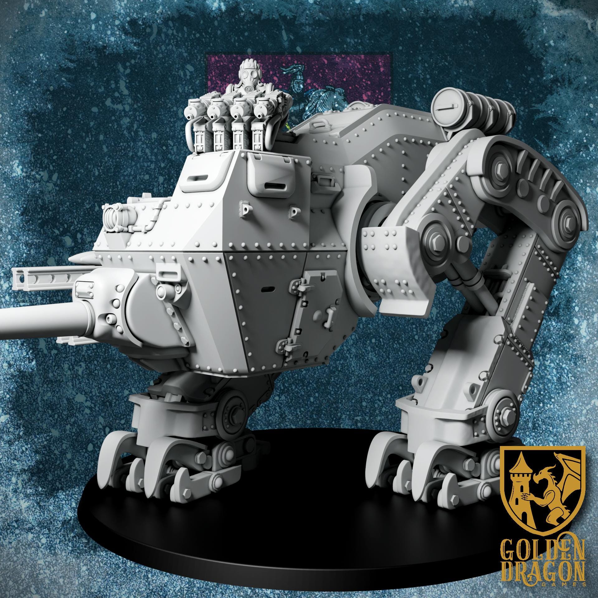 Russian Empire Faction - BS-44 "tachanka" Armored Walker - Marcher ...