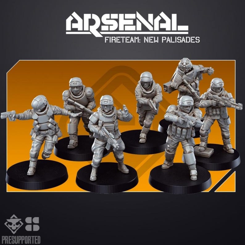 Arsenal New Palisades 32mm Scale Miniatures - Etsy