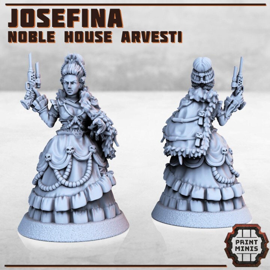 Josefina House Noble 28mm Scale Miniature - Etsy