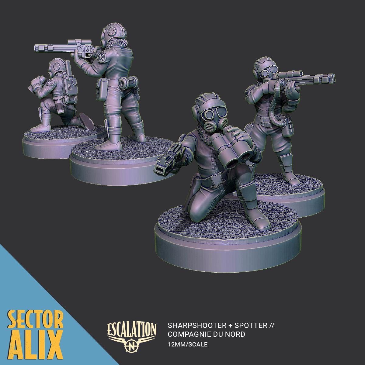 Sector AL-IX Escalation Units and Terrain Pack 12mm Scale Miniatures - Etsy
