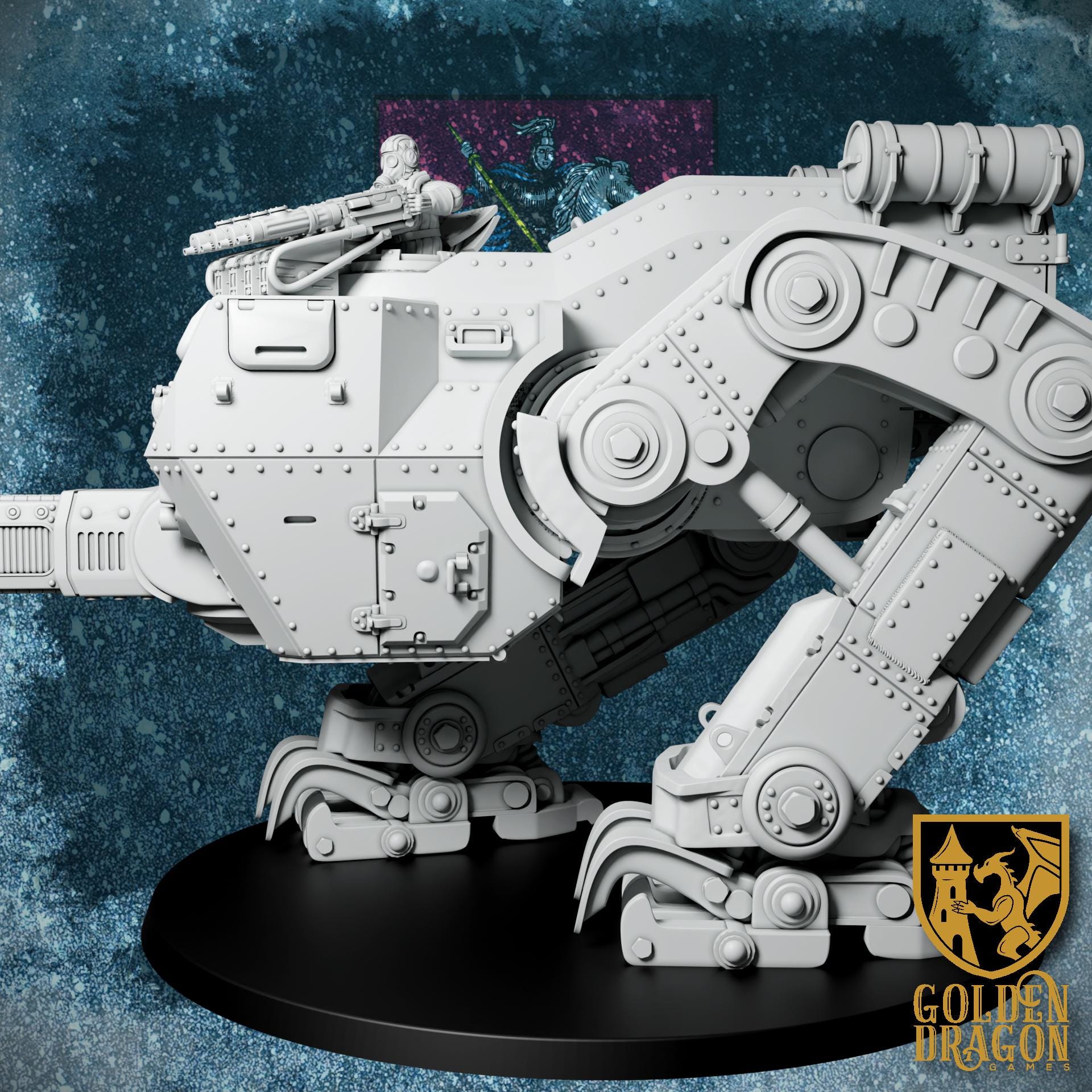 Russian Empire Faction - BS-44 "tachanka" Armored Walker - Marcher ...
