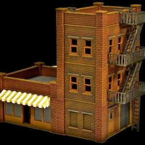 Modular Urban Buildings 28mm-32mm Scale Terrain - Etsy