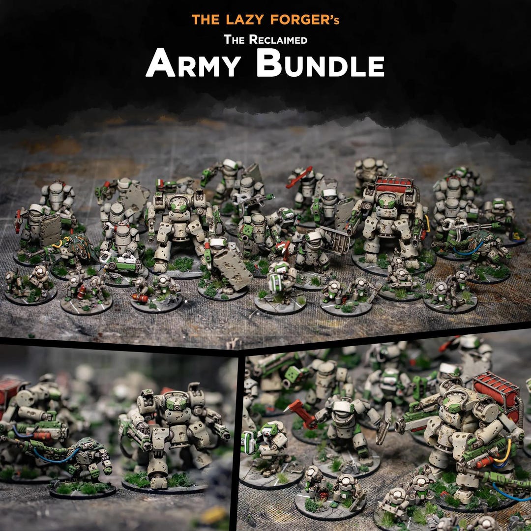 Full Spectrum Dominance the Reclaimed Army Bundle 6mm Scale Miniatures ...