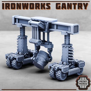 Ironworks Gantry Grimdark Terrain 28mm Scale - Etsy