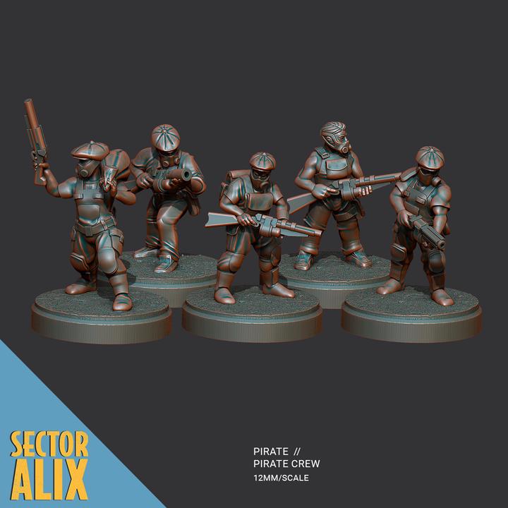 Sector AL-IX Docker Clan 12mm Scale Miniatures - Etsy