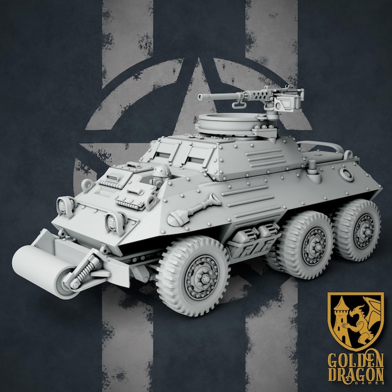 United States - M80 Raccoon Armored Reconnaissance Car - Marcher ...