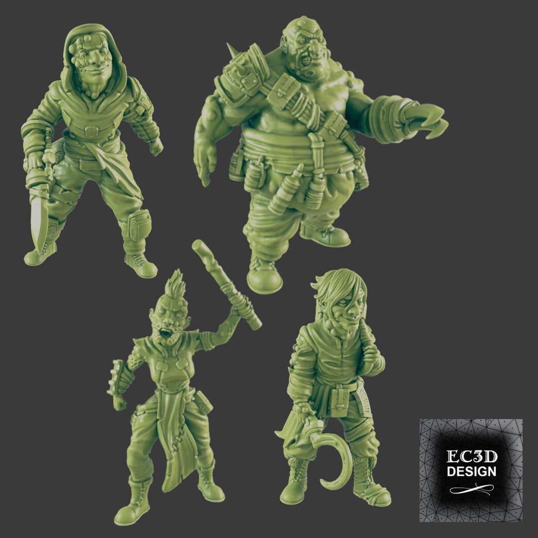 Wasteland Creeper Raiders Beyond the Badlands 28-32mm Terrain Miniature ...