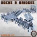 Modular Docks and Bridges Terrain 28mm Scale - Etsy