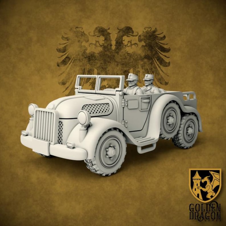 Holy Roman Empire - Staff Car and Light Truck - Marcher: Empires at War ...
