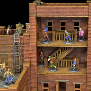 Modular Urban Buildings 28mm-32mm Scale Terrain - Etsy