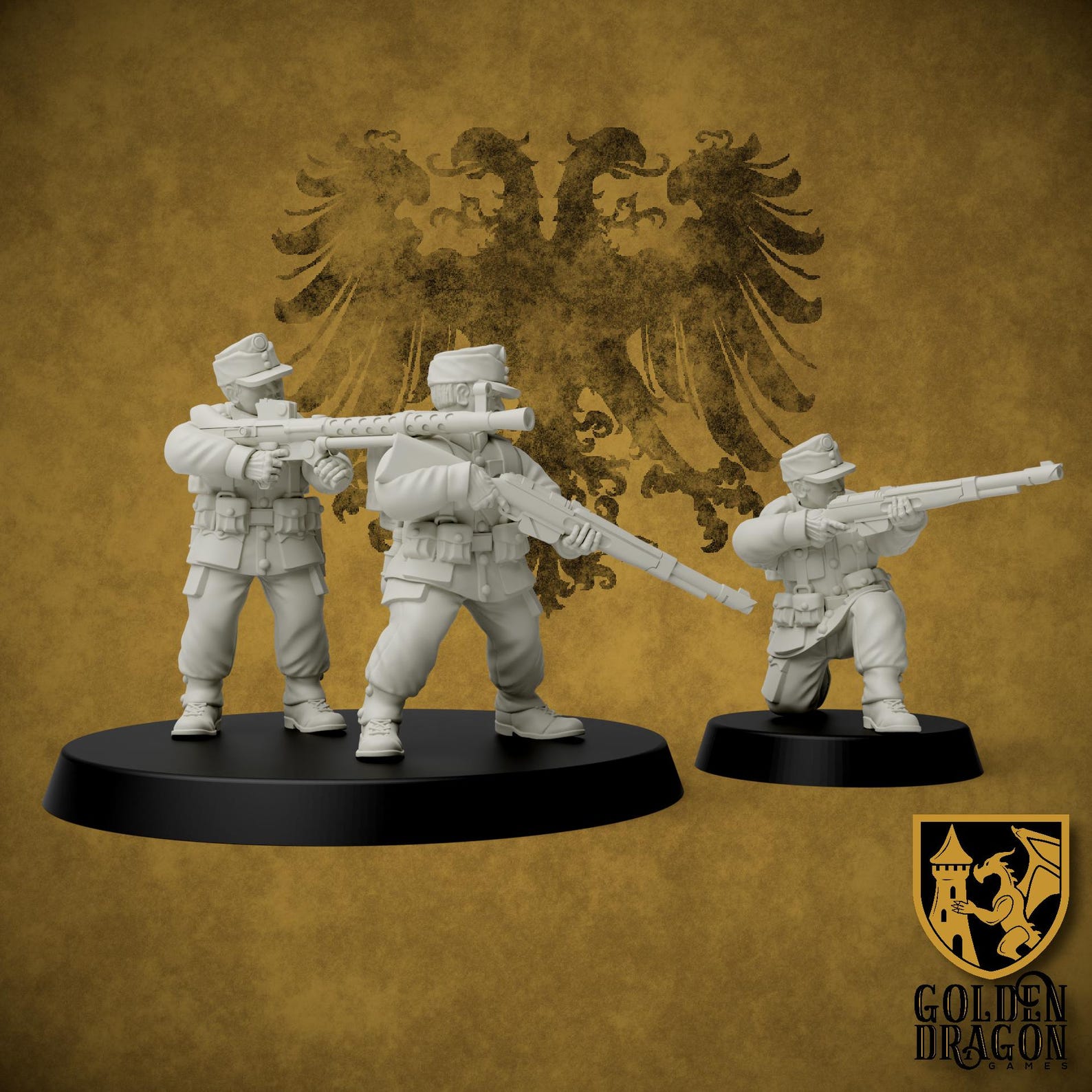 Holy Roman Empire - Honvéd Infantry - Marcher: Empires at War 30mm ...