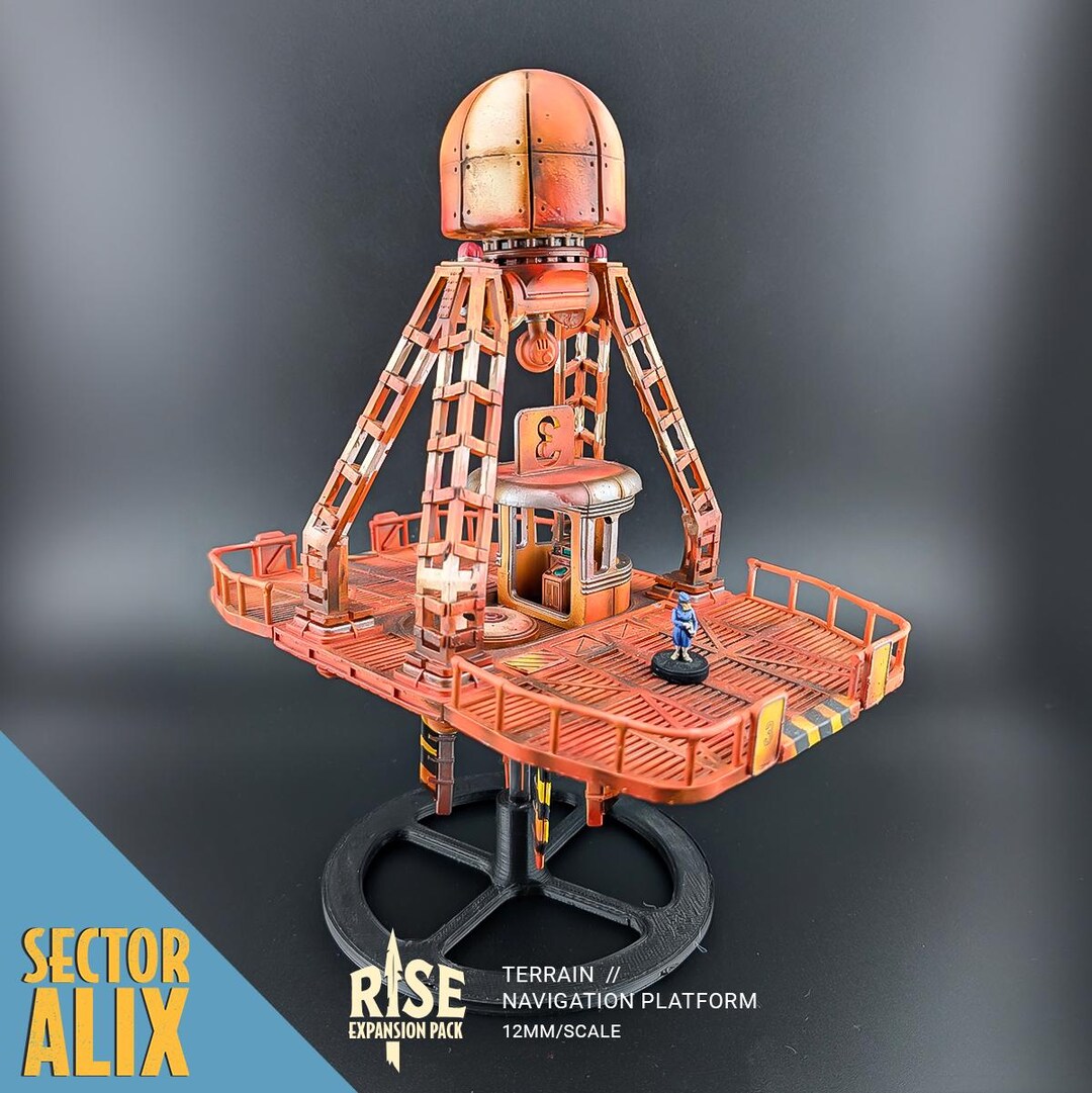 Sector AL-IX Expansion Navigation Platform 12mm Scale Miniatures - Etsy