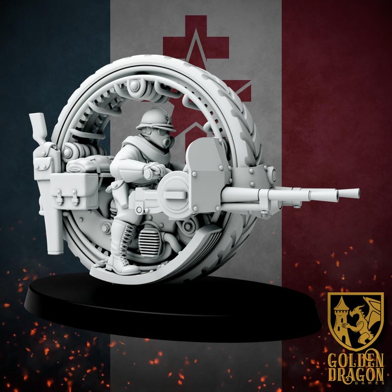 New French Republic - Monowheel Chasseurs - Marcher: Empires at War ...