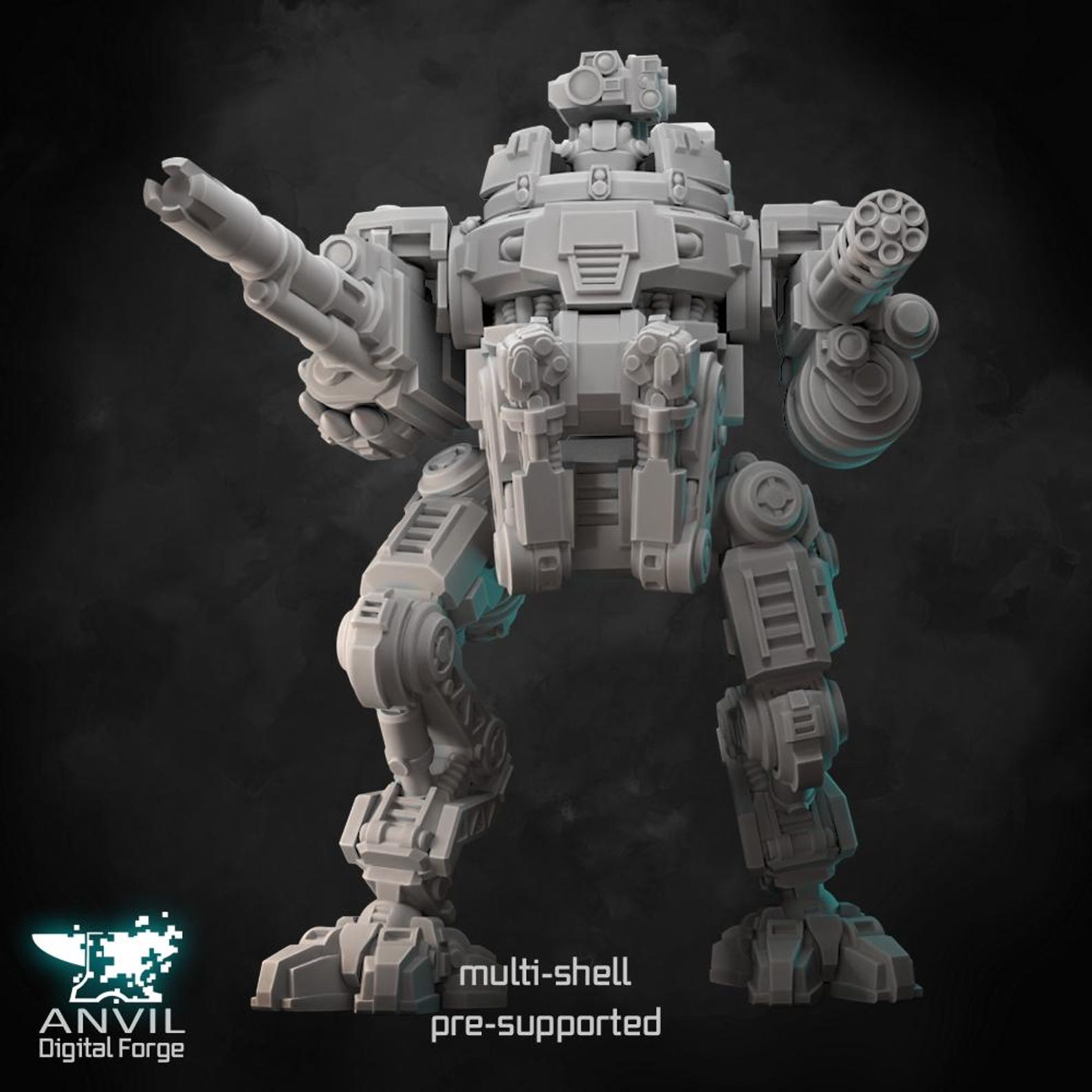 Afterlife Goliath Mech Mkii 28mm Scale Miniature - Etsy