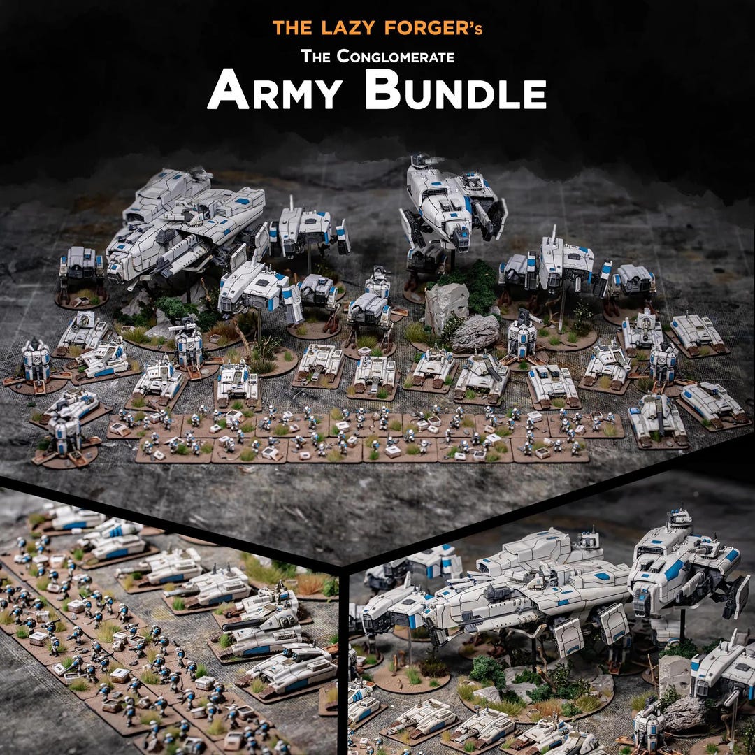 Full Spectrum Dominance the Conglomerates Army Bundle 6mm Scale ...