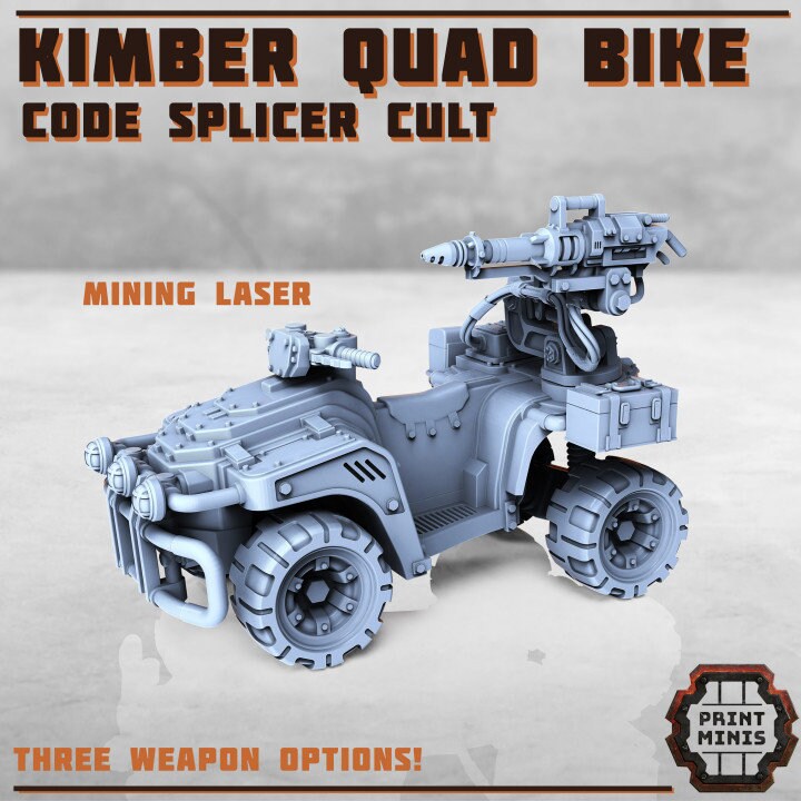 Modular Kimber Quad Bikes 28mm Scale Vehicles - Etsy