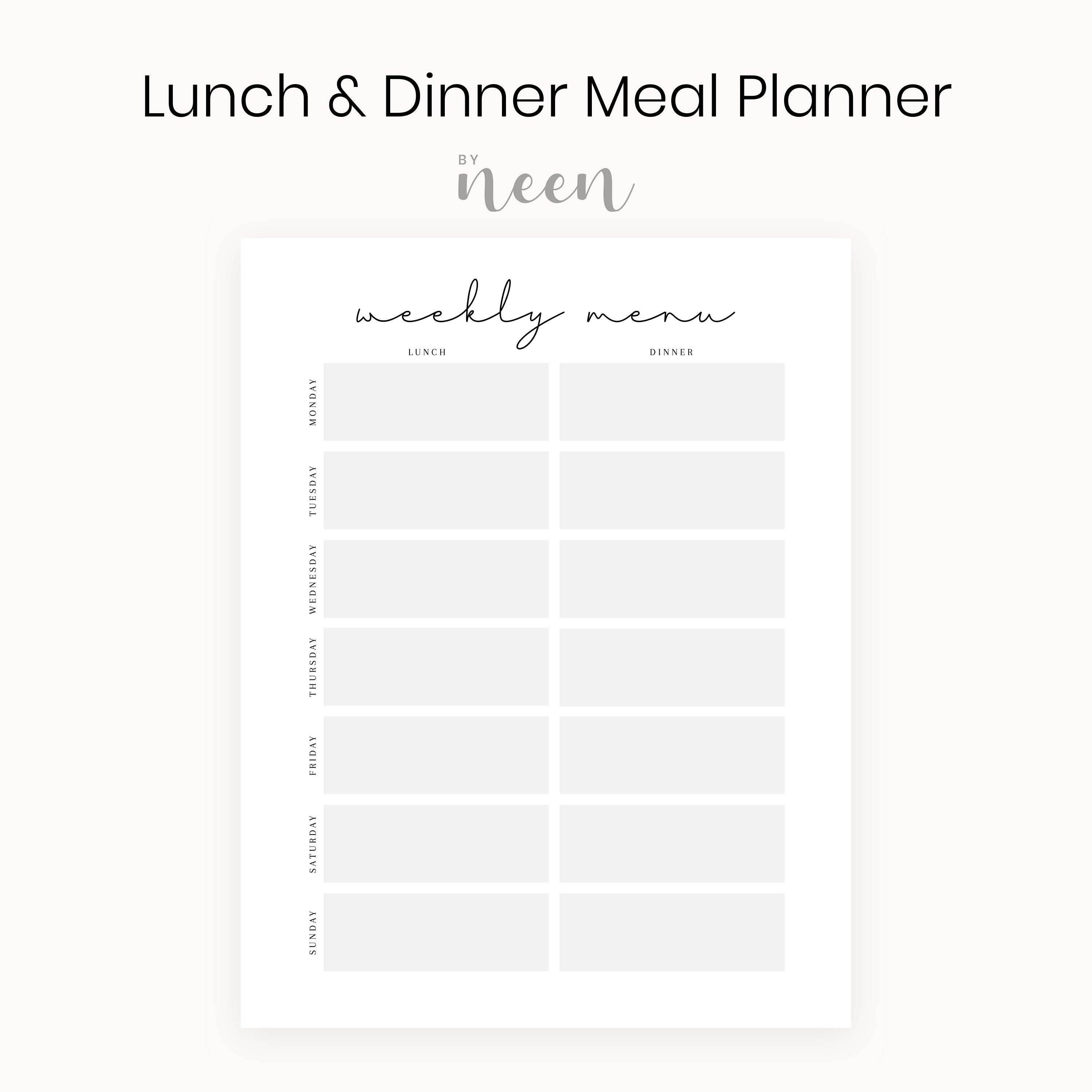 Lunch And Dinner Menu Printable Minimalist Menusimple Etsy lunch-and-dinner-menu-printable-minimalist-menusimple-etsy
