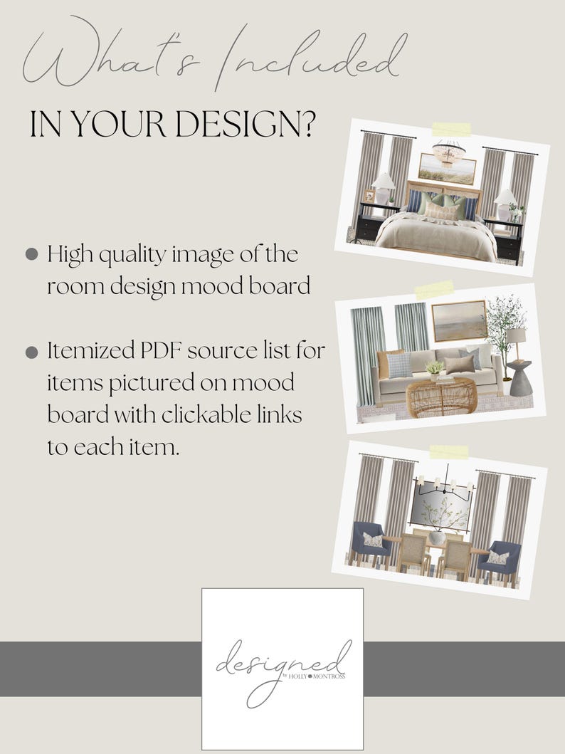 Transitional Coastal Living Room | Living Room Design Package | E ...
