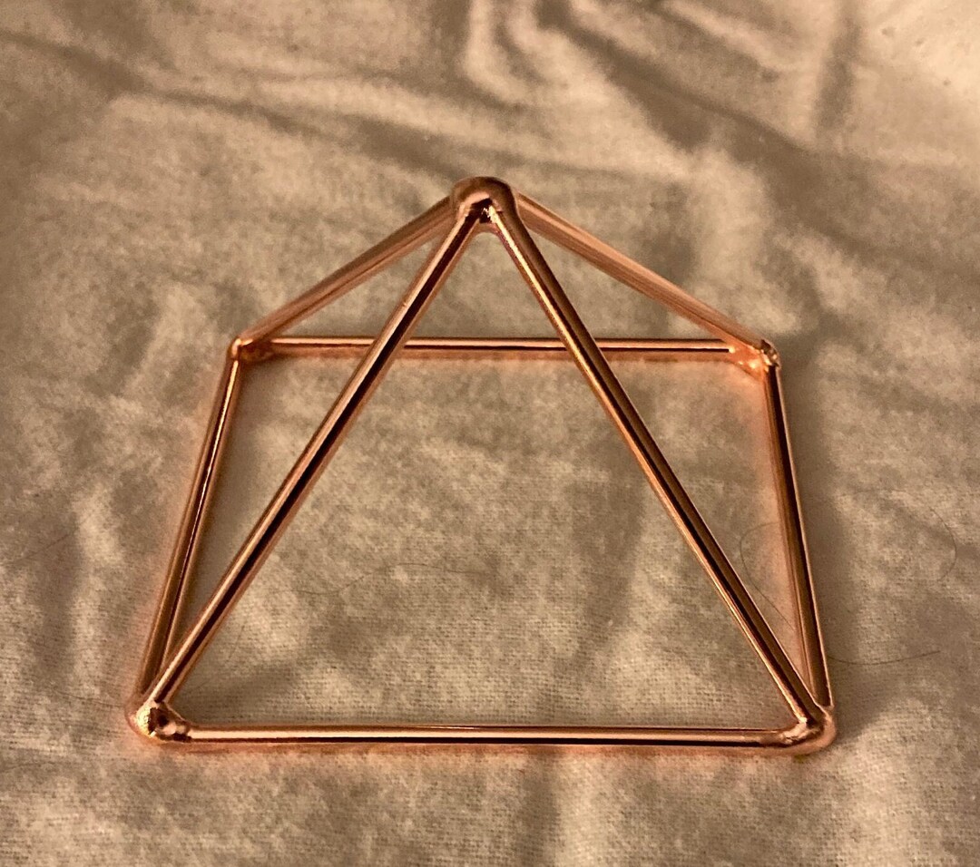 37.6cm Giza Pyramid Copper Plate AND Chrome Plate 96% - Etsy