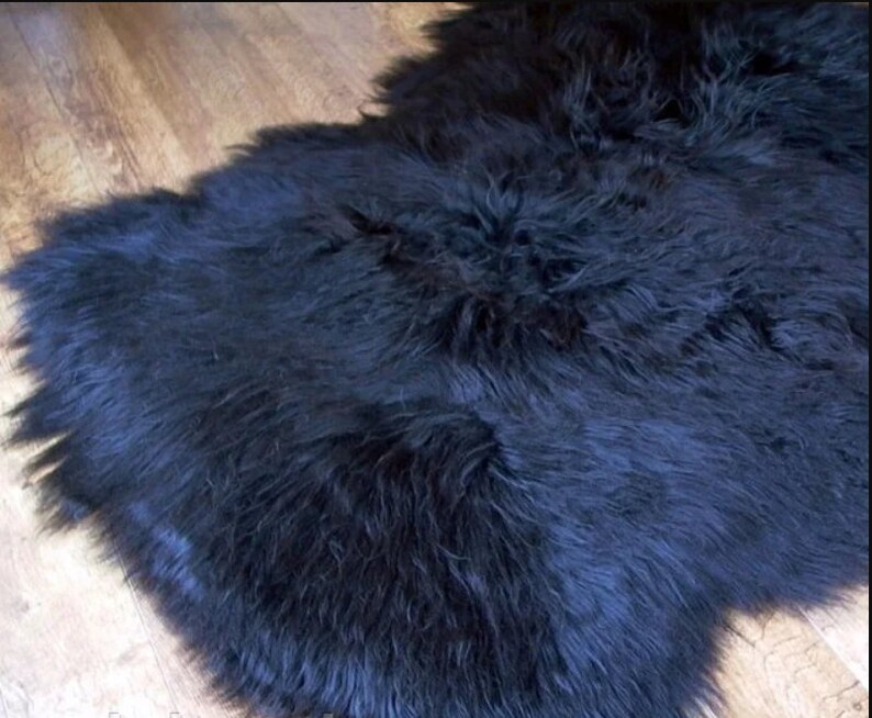Genuine Real Australian Sheepskin Rug Double Pelt Ivory White - Etsy
