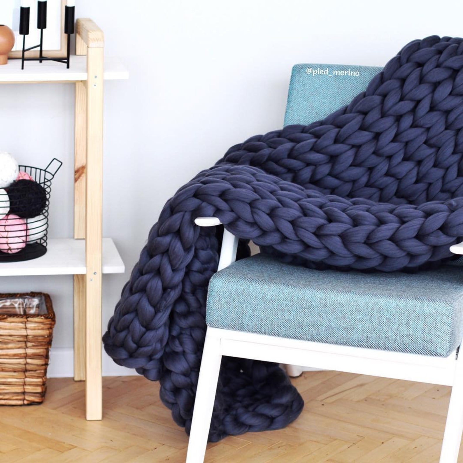 Chunky Knit Blanket Blanket Super Chunky Blanket Giant Knit - Etsy