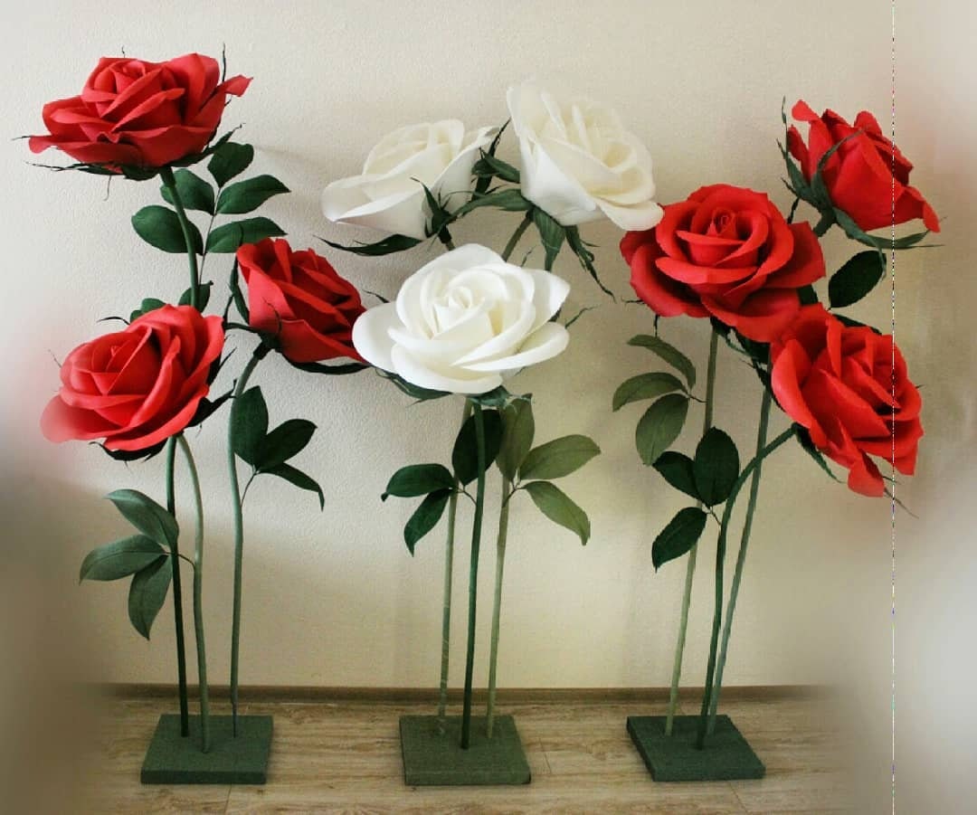 Large Paper Flowers for Wedding. Giant Paper Flowers for | Etsy