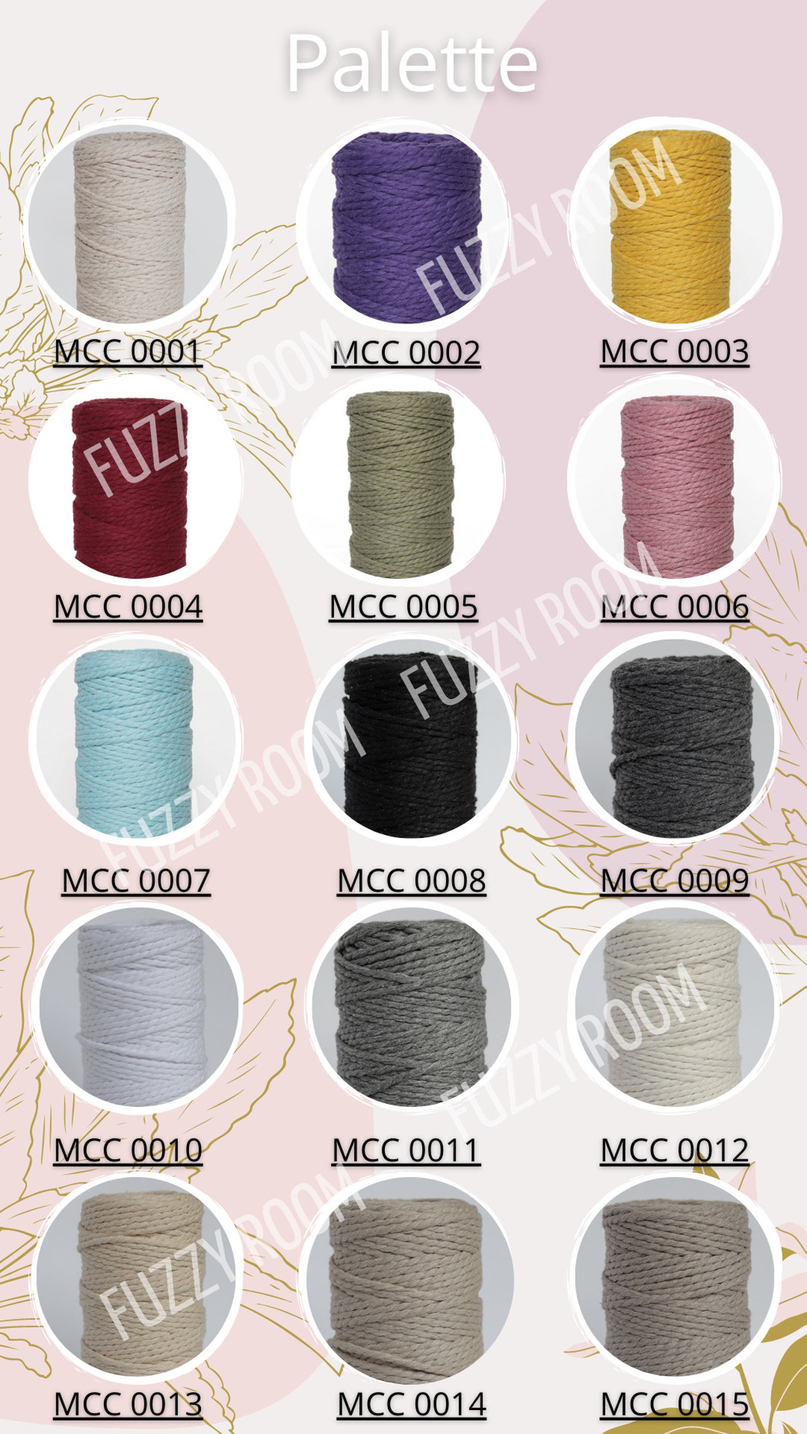 Macrame Cotton Cord 4mm 3 Strand Twisted Soft Cotton Rope - Etsy