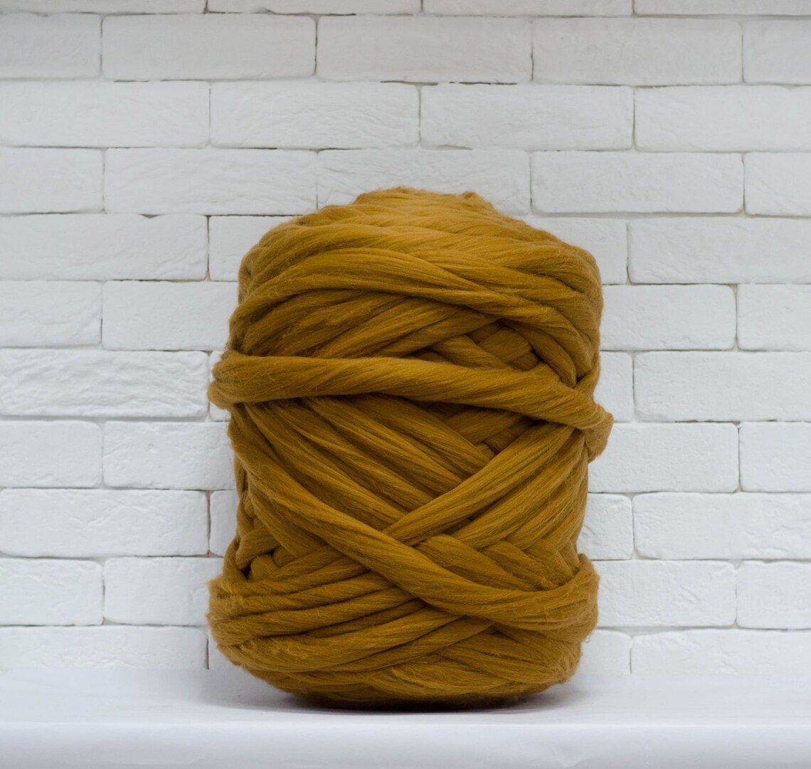 Big Yarn Giant Super Bulky Merino Epic Extreme Arm Knitting - Etsy