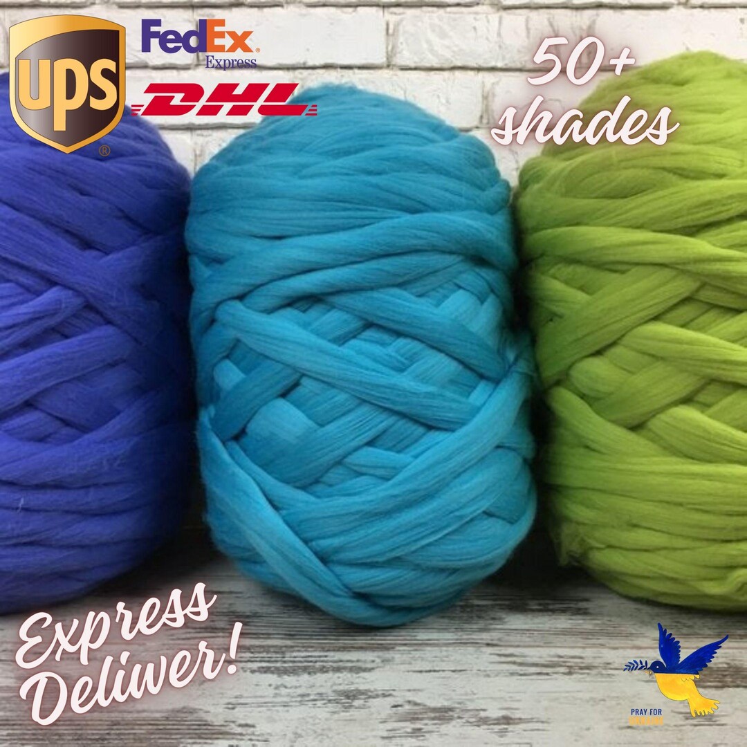 23 Microns Merino Wool Super Bulky Yarn: Chunky Knit, 1.1 Lbs - Etsy
