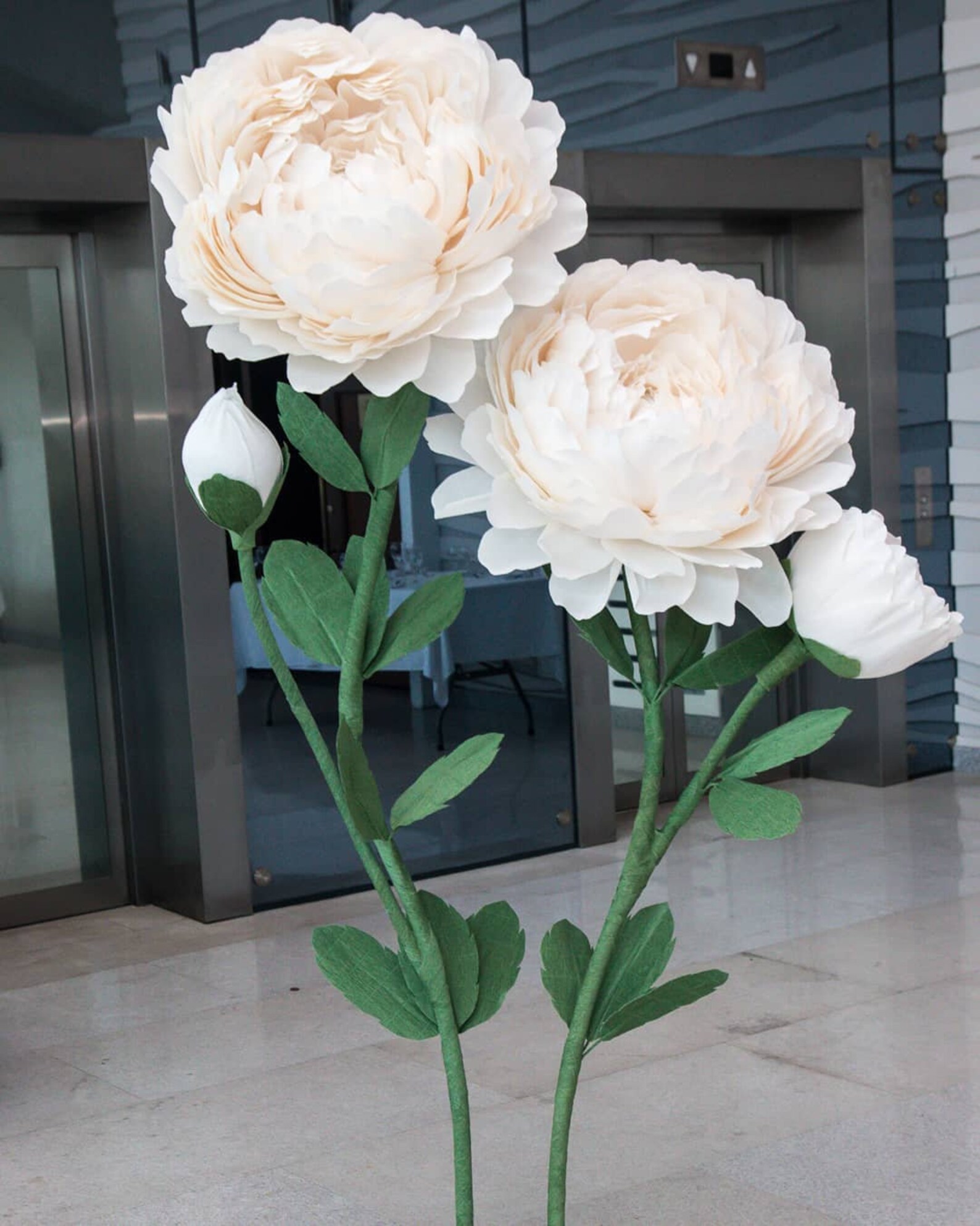 Oversized Paper Peony Set of 5 | Giant Wedding Backdrop & Photo Zone - Etsy