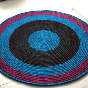 Cotton Rug, Chunky Knit Rug, Cotton Carpet,scandinavian Style Rug, Grey ...