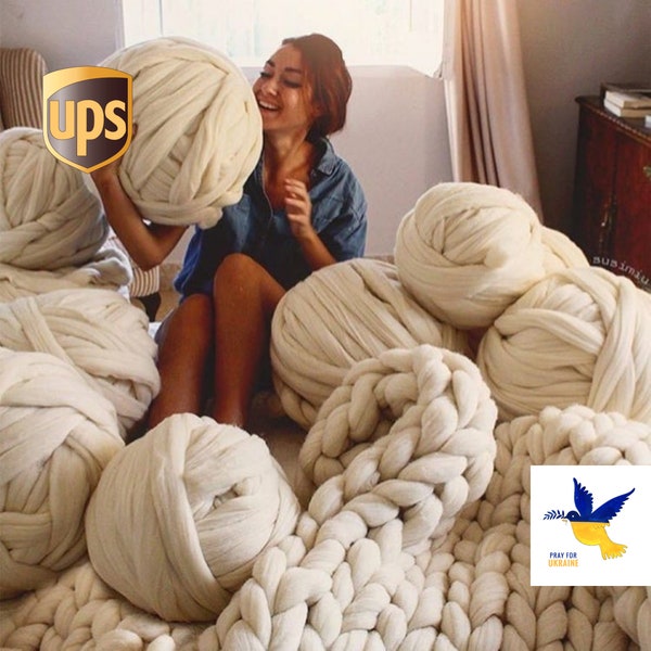 Giant Yarn - Etsy