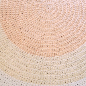 Cotton Rug, Chunky Knit Rug, Cotton Carpet,scandinavian Style Rug, Grey ...