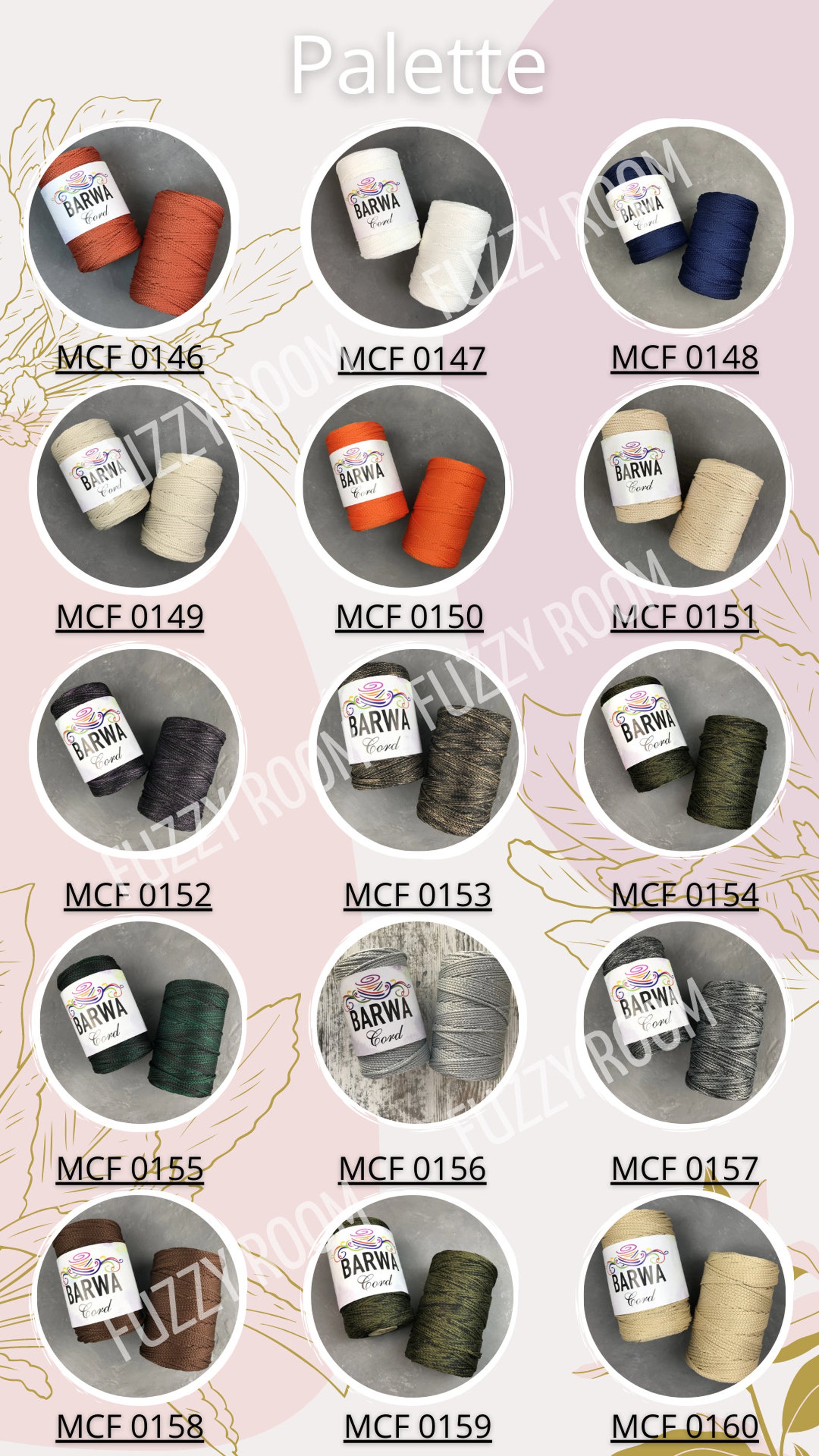 Polyester Cord 3 Mm 3 Mm PP Macrame Yarn 3 Mm PP Cord for - Etsy