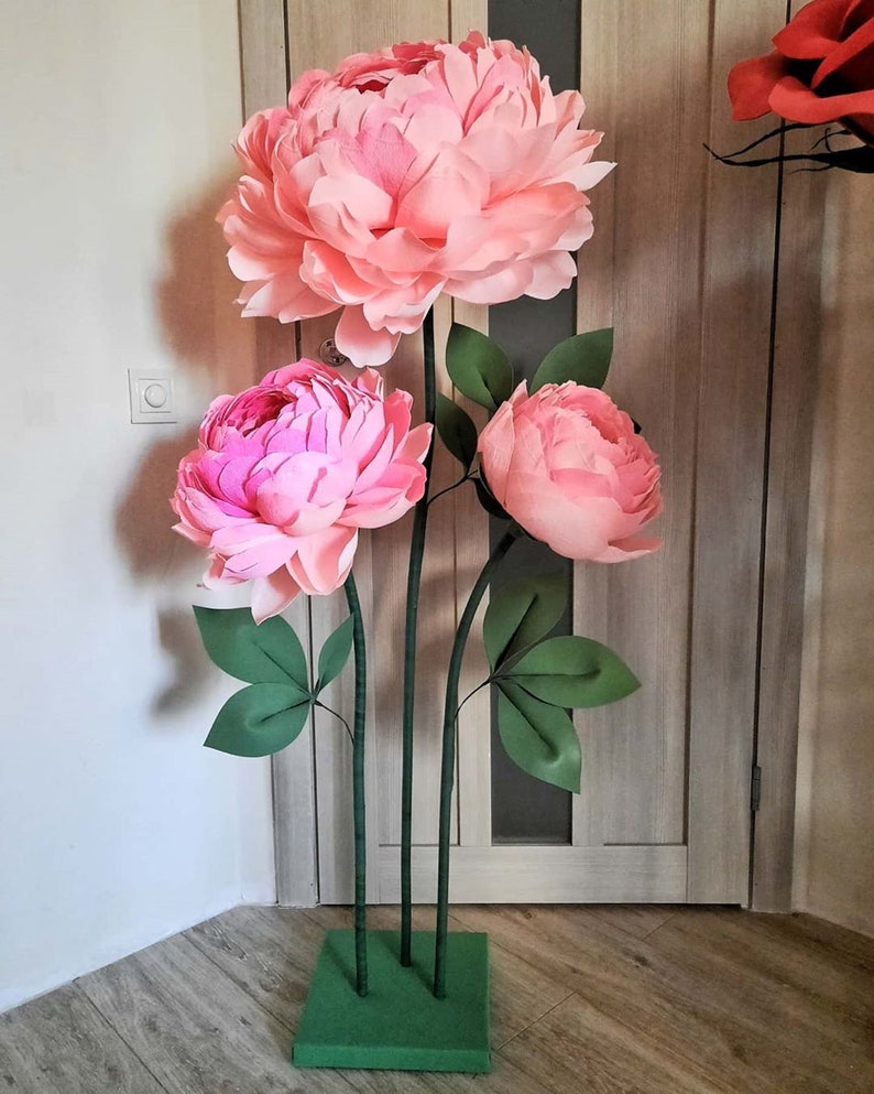 Large Paper Flower Paper Flowers Giant Paper Flowers Flower - Etsy