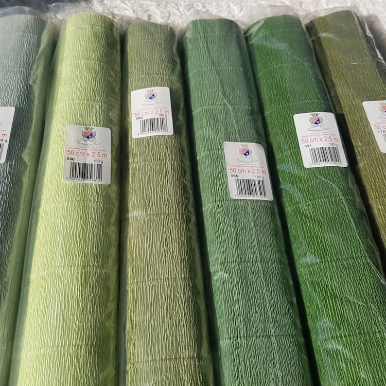 Crepe Paper Rolls: DIY Floral, Gift Wrapping, Party Decor - Etsy