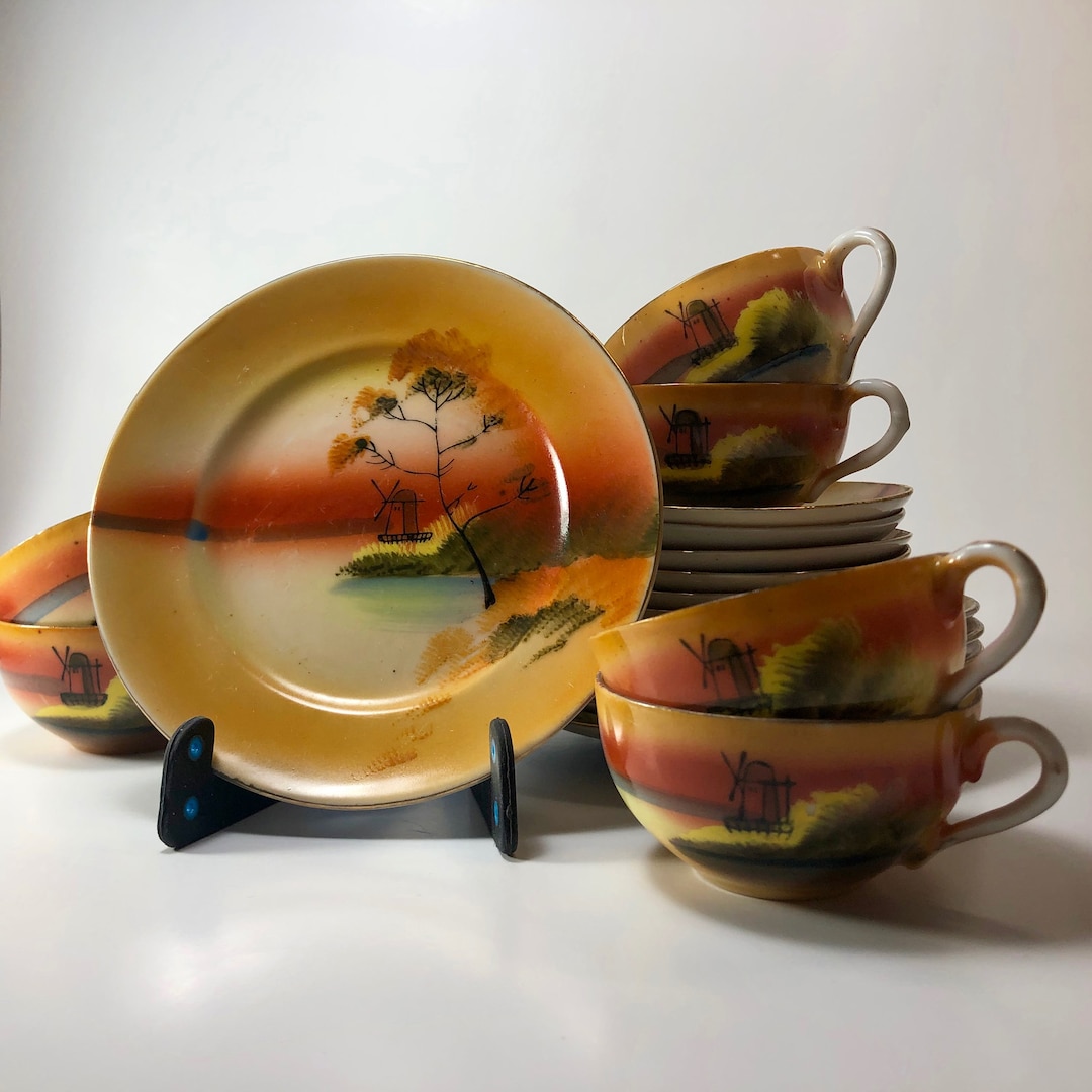 Vintage Child's Tea Set - Etsy