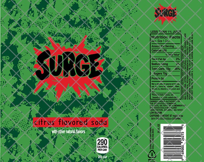Surge Can Label 20 Oz Tumbler File HIGH QUALITY - Etsy