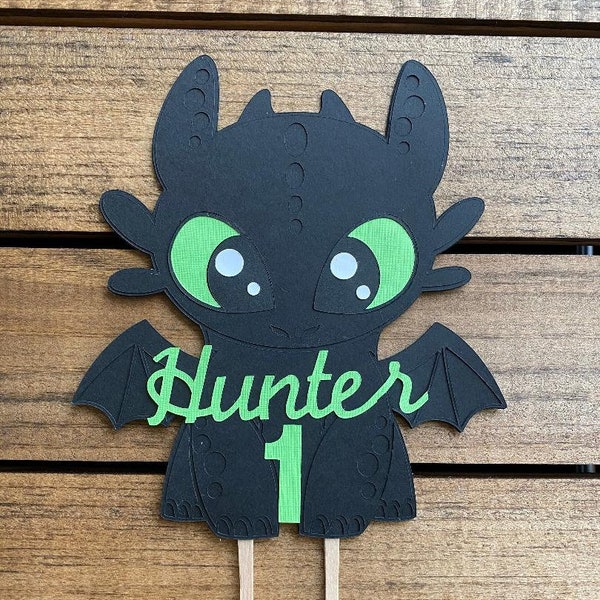 How to Train Your Dragon Cake Topper - Etsy