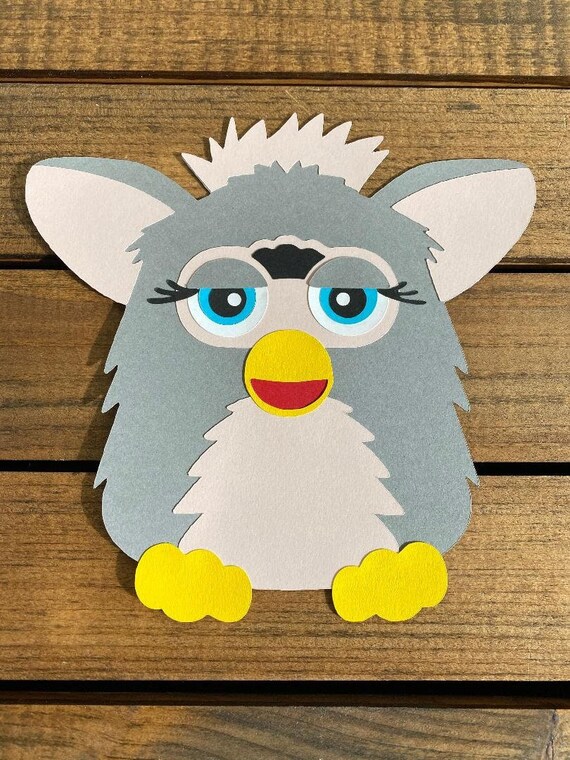 Furby Birthday Cake Topper Decoration Customizable With - Etsy