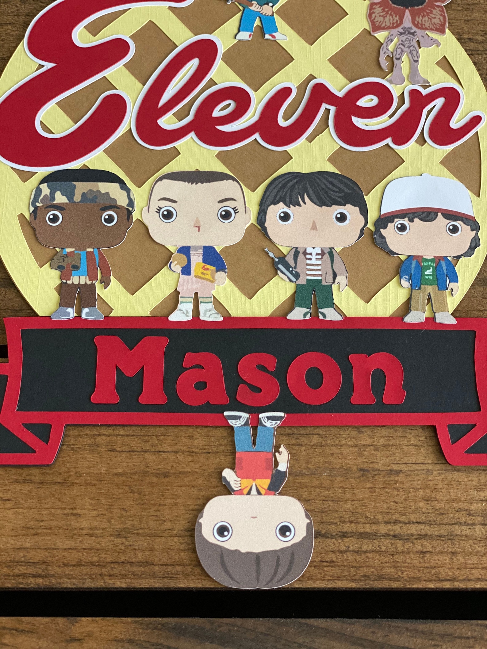 Stranger Things Cake Topper - Etsy