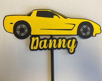 Corvette Car Cake Topper - Etsy