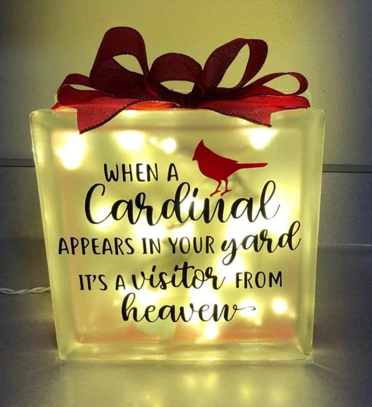 Remembrance Memorial LED Light Block - Etsy