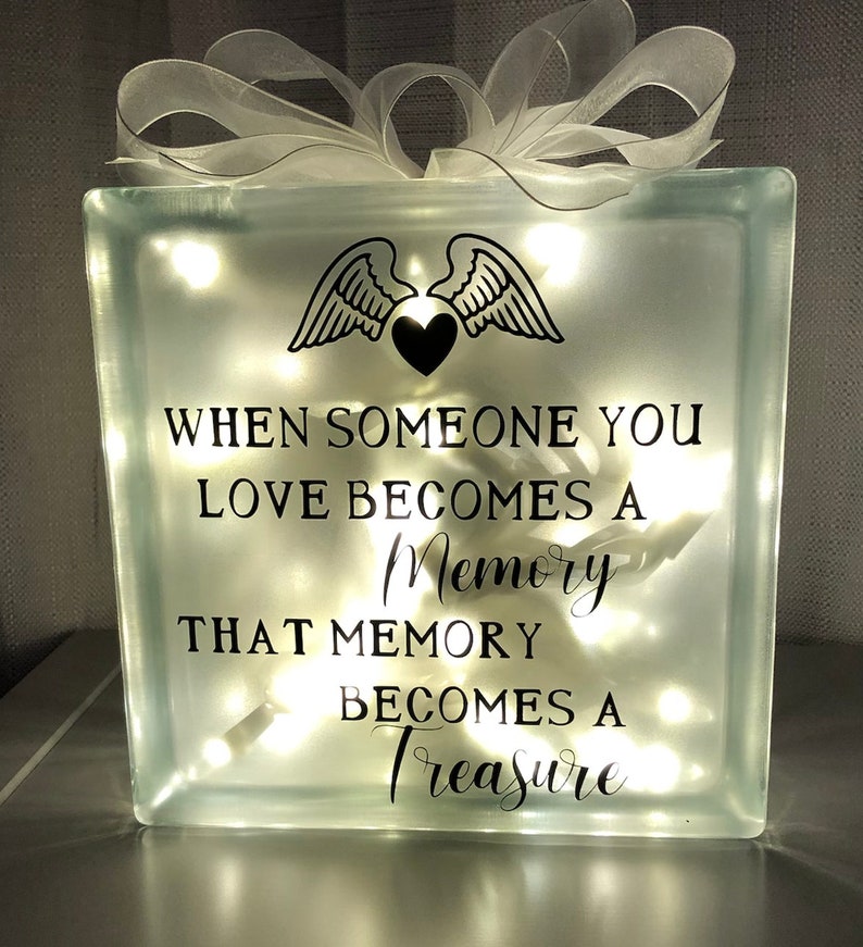 Remembrance Memorial LED Light Block - Etsy