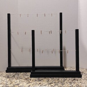 Tabletop Clothesline Picture Stand - Etsy