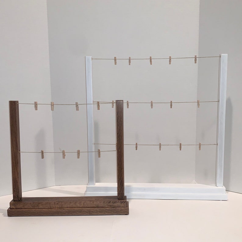 Tabletop Clothesline Picture Stand - Etsy