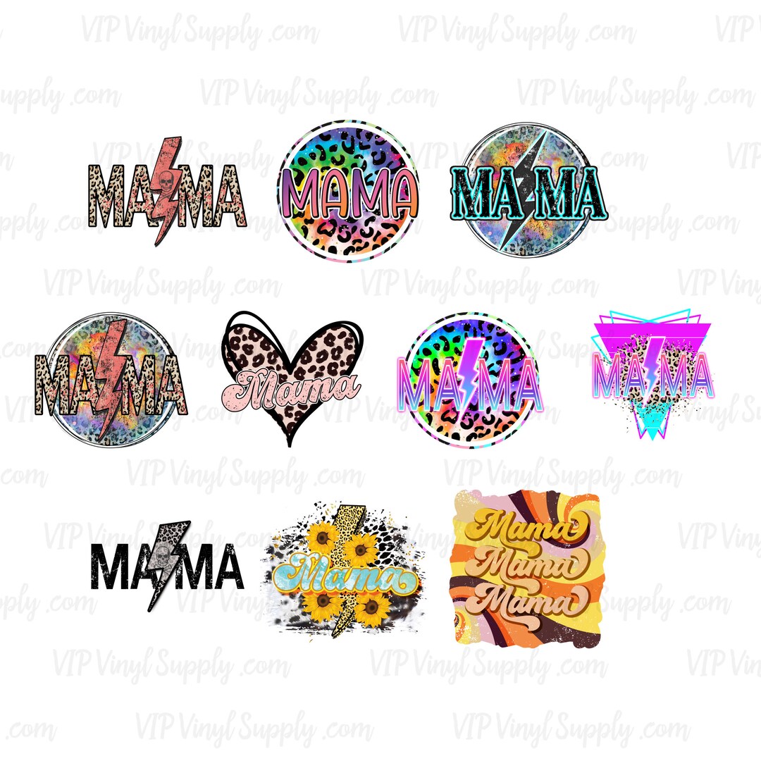 Mama Sublimation Transfer Bundle | Ready to Press Sublimation Transfer – Mom Sublimation ...
