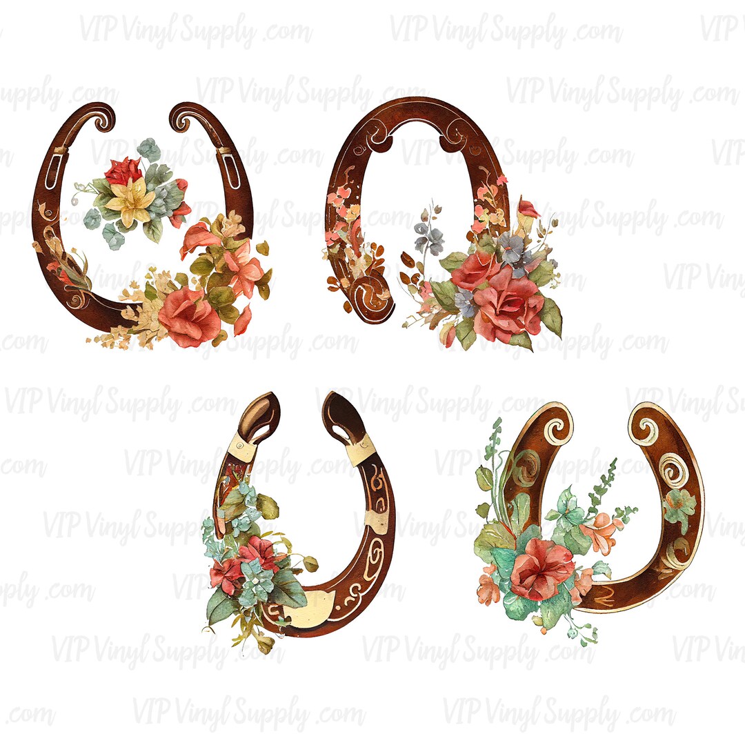 Horseshoe Sublimation Transfer Bundle | Ready to Press Sublimation ...