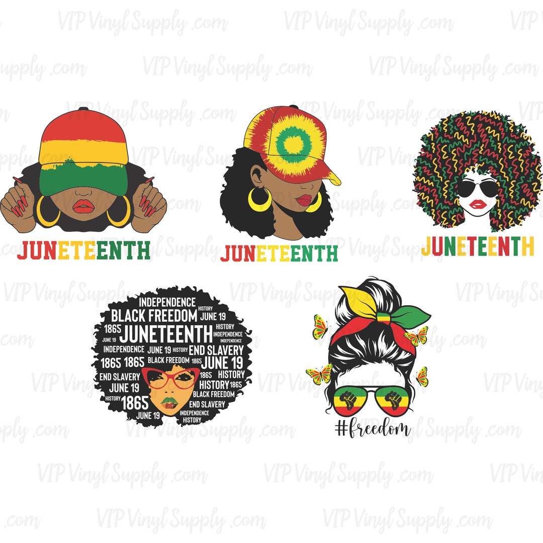 Juneteenth Sublimation Transfer Bundle | Ready to Press Sublimation ...